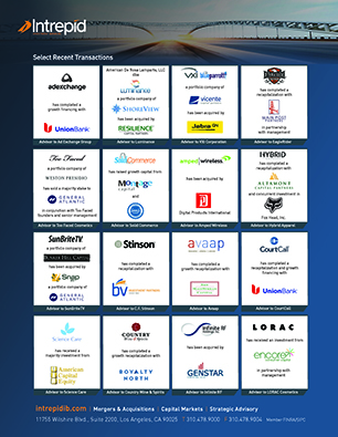 2016 Was A Record Year! | Intrepid Investment Bankers